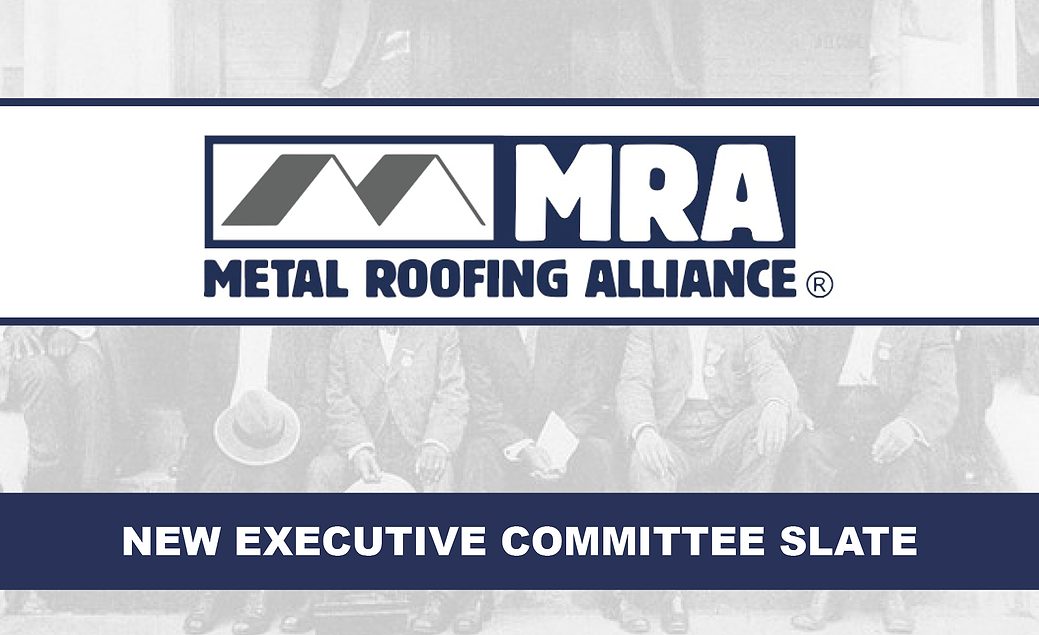 MRA Announces Board of Directors ‘Executive Committee’ Slate | Roofing ...
