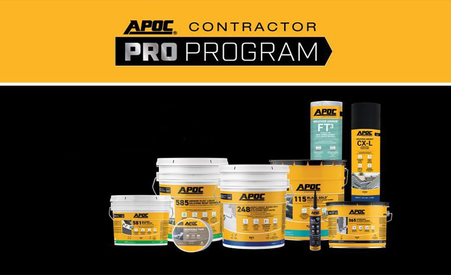 APOC Touts New ‘ProProgram’ of Incentives | Roofing Contractor
