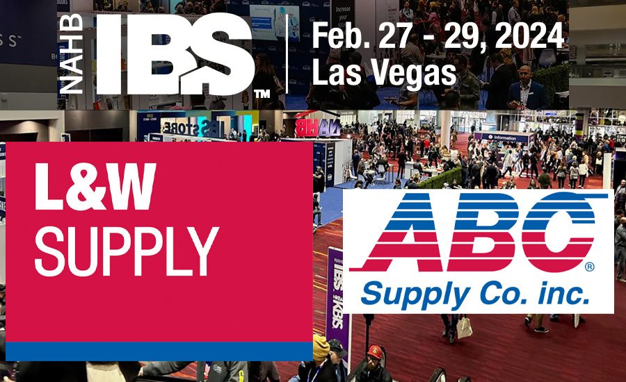 ABC Supply and L&W Supply Gear Up for the 2024 International Builders ...