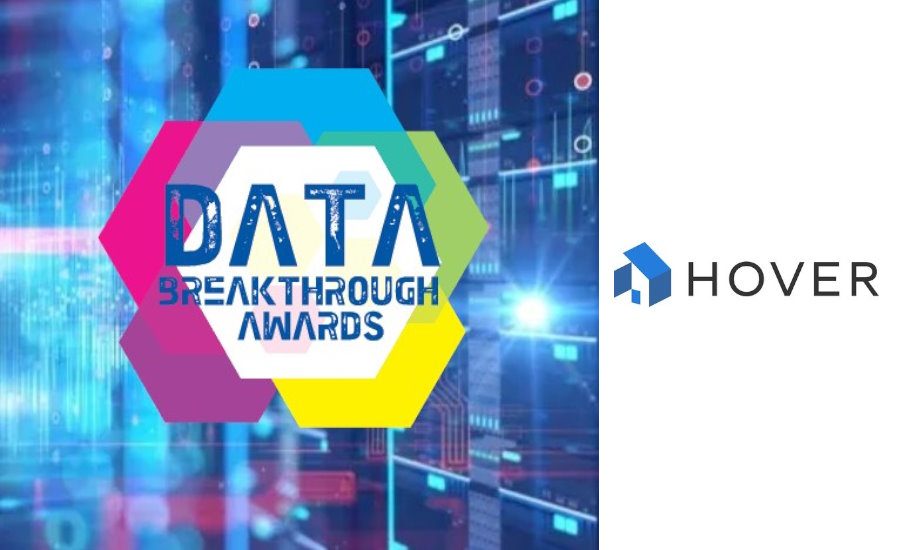 HOVER Named 'Data Solution of the Year for Insurance' in 2024 Data ...