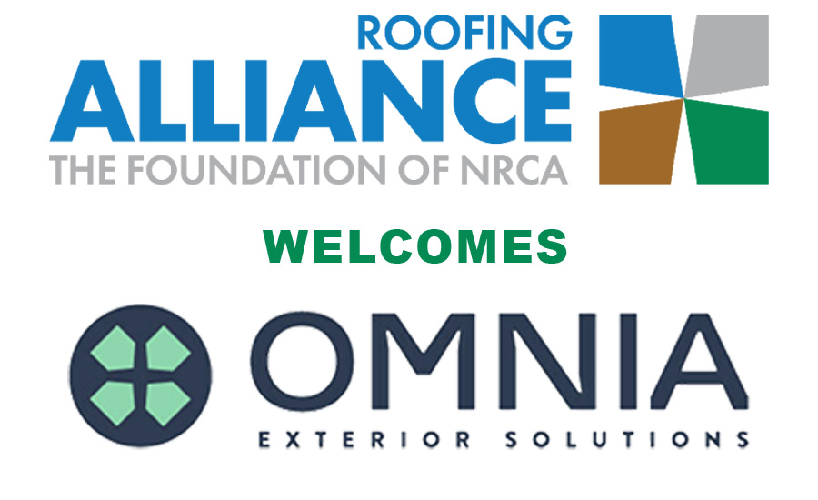 Omnia Exterior Solutions Joins Roofing Alliance | Roofing Contractor