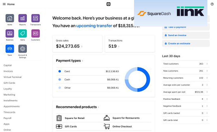 SquareDash and iink Payments Announce Partnership | Roofing Contractor