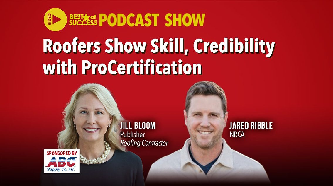 Roofers Show Skill, Credibility with ProCertification | Roofing Contractor