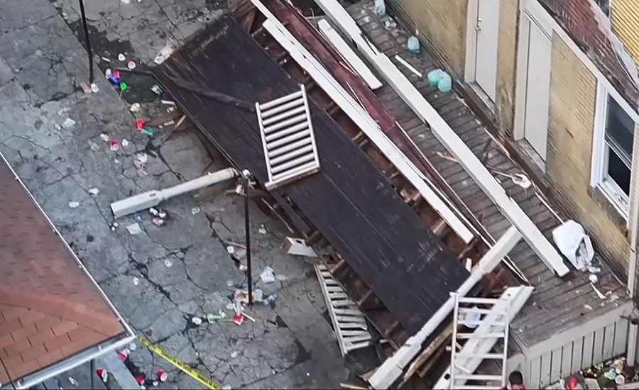 VIDEO: Roof Collapses During St. Patrick’s Day Party | Roofing Contractor