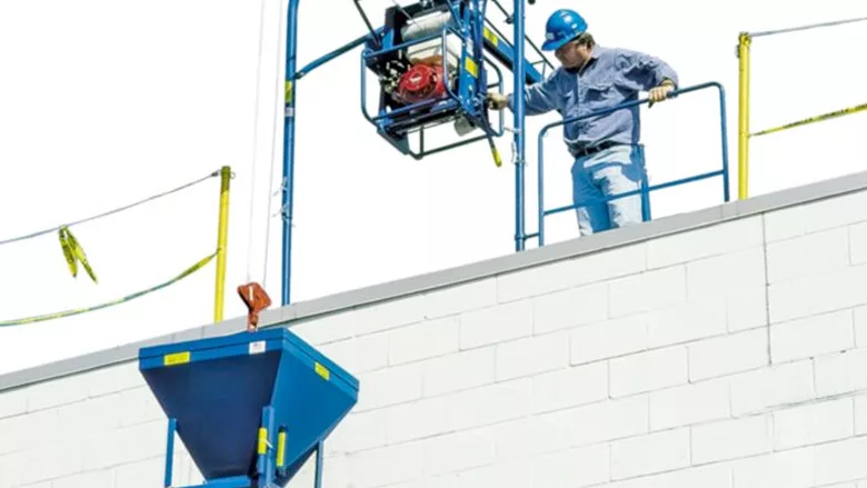 High on Safety: Lifting & Hoisting Equipment | Roofing Contractor