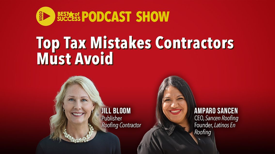 Top Tax Mistakes Contractors Must Avoid | Roofing Contractor