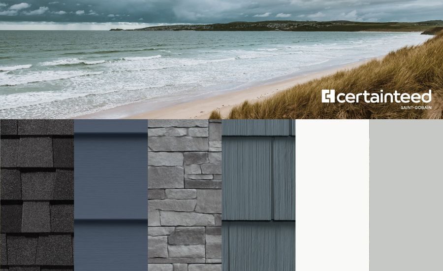 CertainTeed Names Coastal Current Color Palette of ’25 | Roofing Contractor