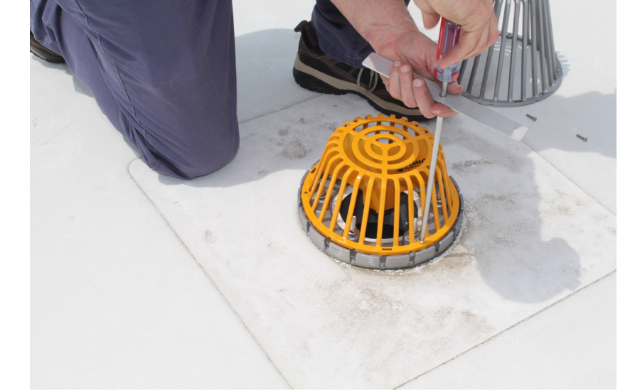 Vortex Breaker Strainer Dome | 2017-09-19 | Roofing Contractor