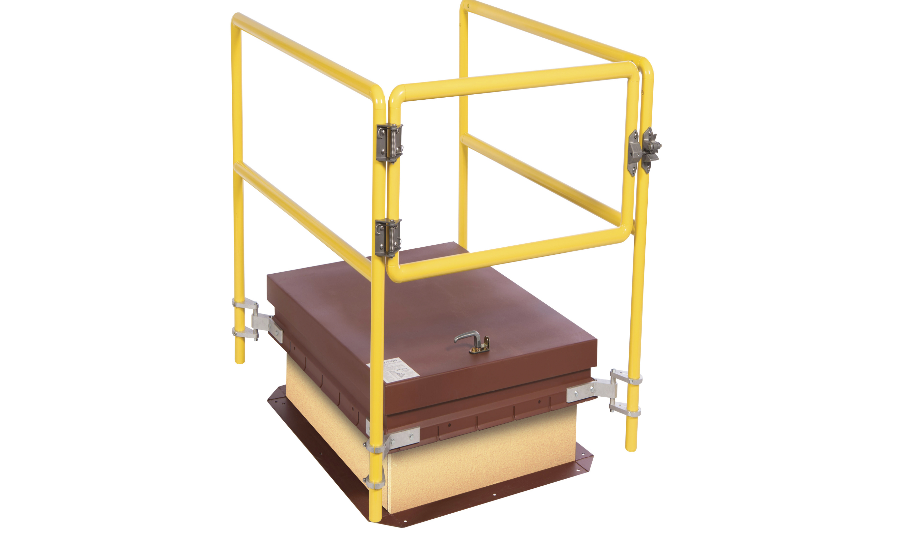 BIL-Guard Roof Hatch Railing System | 2016-02-24 | Roofing Contractor