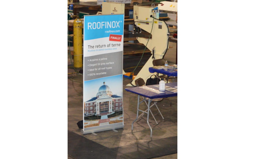 Roofinox Displays Full-line of Stainless Steel Roofing Products at Moon ...