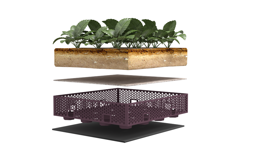 SkyScape™ Pregrown Modular System | 2016-04-04 | Roofing Contractor