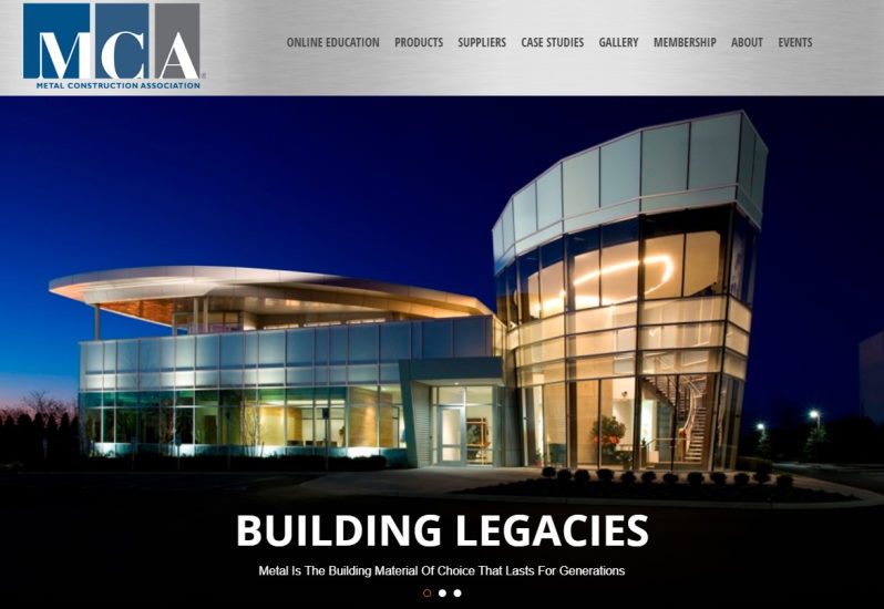 Metal Construction Association Unveils New Website and Premiers MCA ...