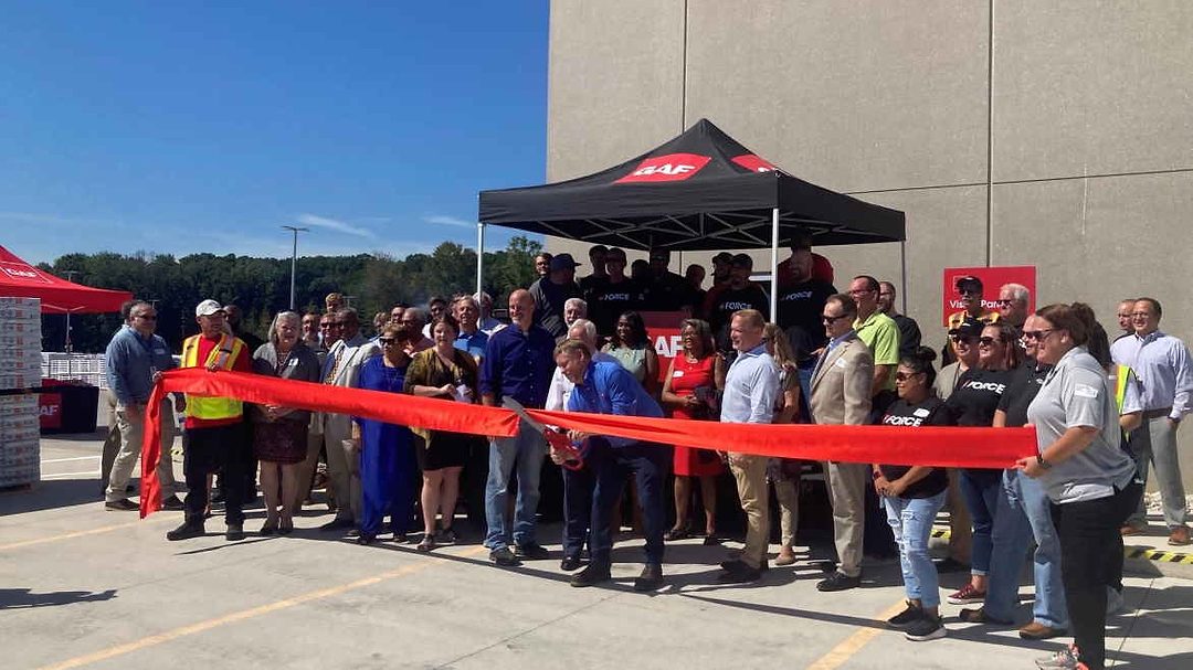 GAF Holds Ribbon Cutting Ceremony for New Distribution Center in ...