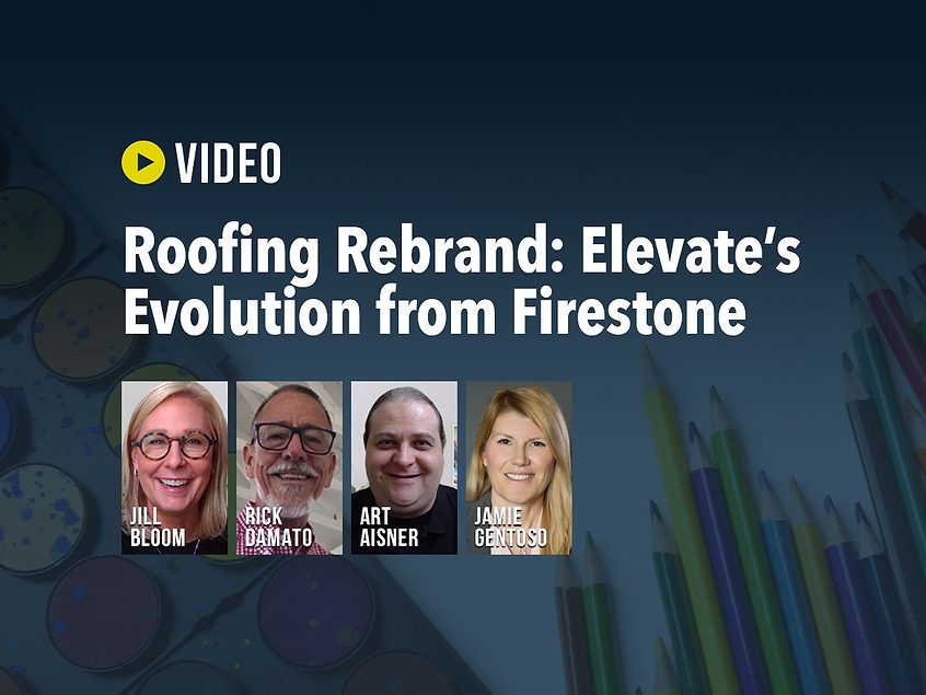 VIDEO: Roofing Rebrand: Elevate's Evolution from Firestone | Roofing ...