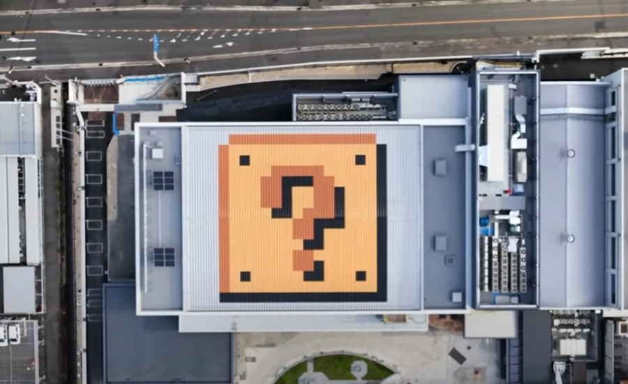 Nintendo Unveils New Museum with Iconic Roof Art | Roofing Contractor